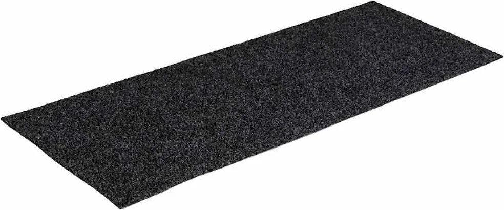 Schodové rohože samolepicí 30 ks 60 x 25 cm tmavě šedé obdélníkové 3365704
