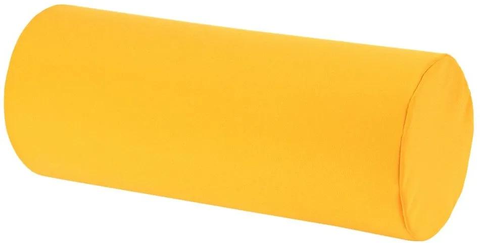 Škodák Povlak na polštář molitanový válec 20x50 cm vzor RO-061 Žlutý