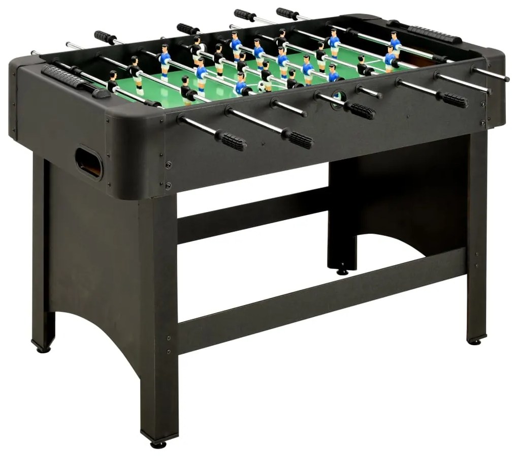 91942 vidaXL Stolní fotbal 118 x 95 x 79 cm černý