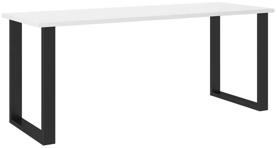 Casarredo Jídelní stůl PILGRIM 185x67 cm černá/bílá