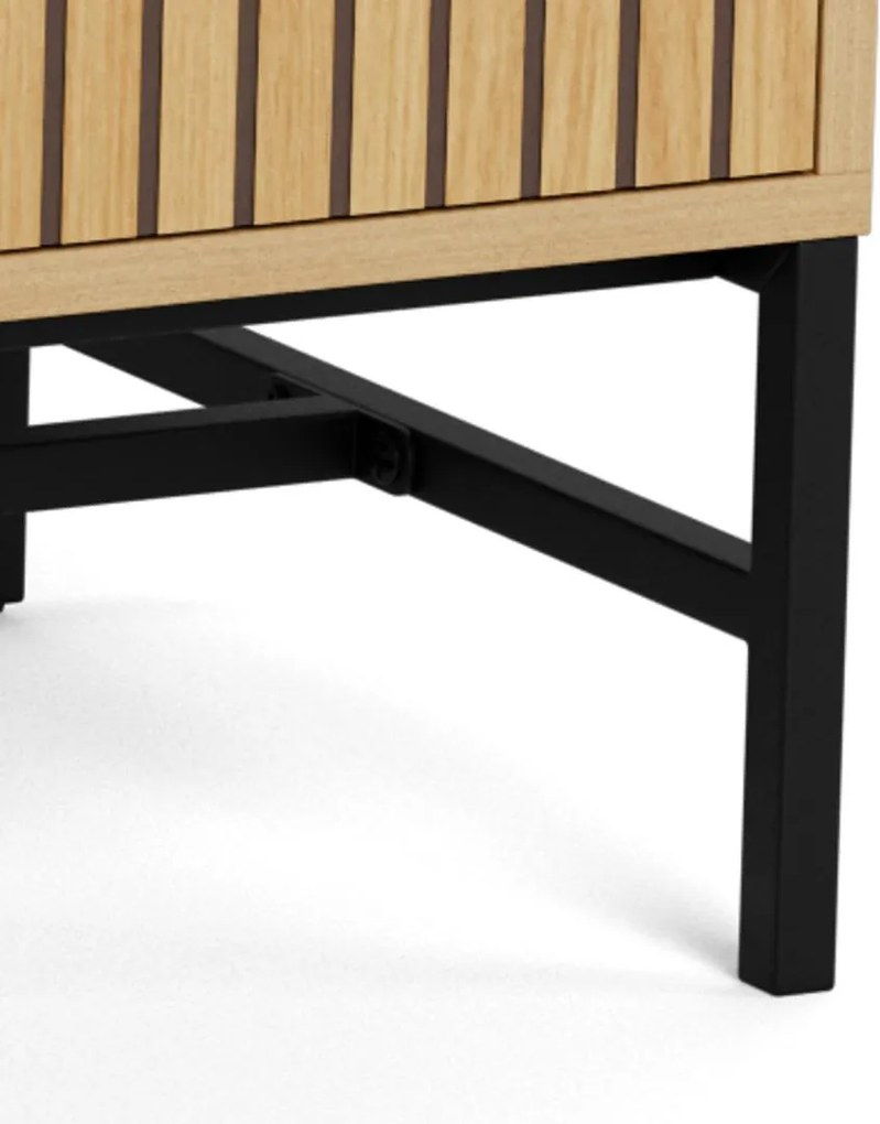 ACTONA Komoda ALBANY hnědá 157,9x40 cm