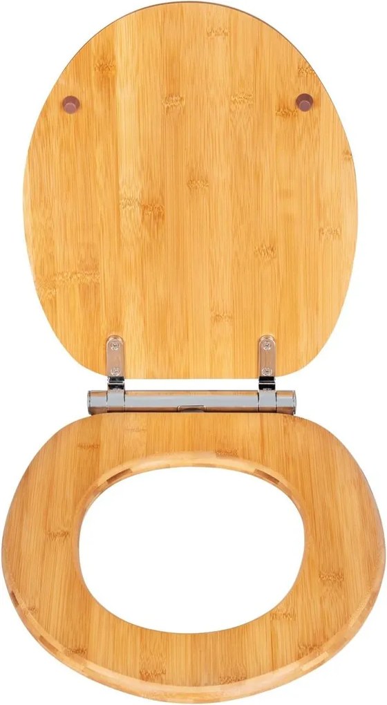 WC sedátko BAMBUSA, Easy Close, Fix-Clip, WENKO