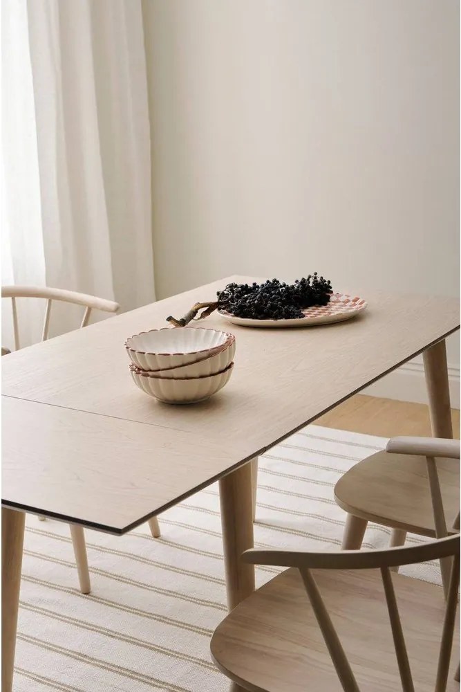 Rozkládací jídelní stůl s přídavnou deskou v dekoru jilmu 80x120 cm Jolina – Ellos Home