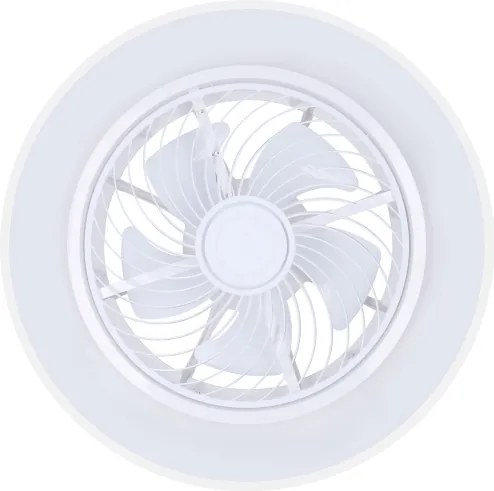 Brilagi-LED Stmívatelné svítidlo s ventilátorem LED/30W/230V 3000-6500K bílá+DO