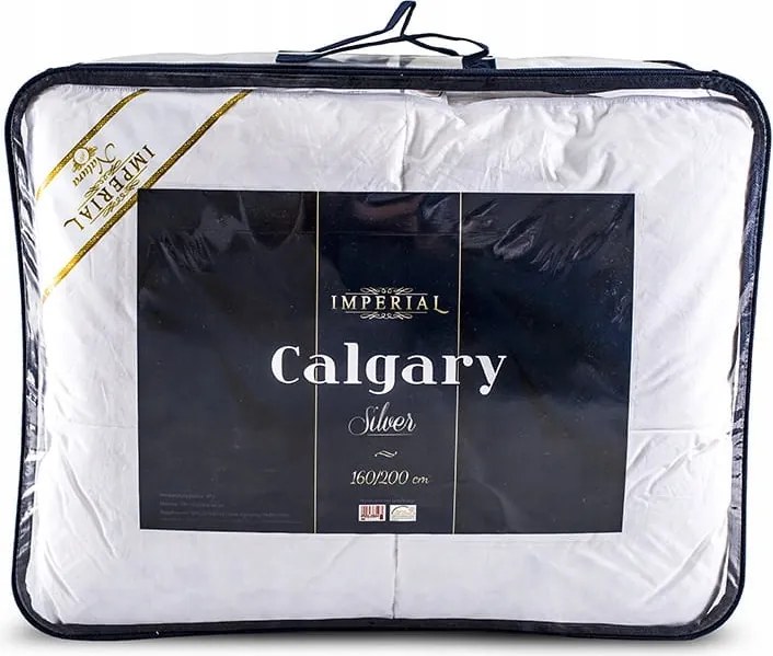 Amw Přikrývka Calgary Silver 200 x 220 1925 g bílá