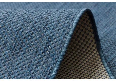 koberec FLAT 48663/330 SISAL modrý HLADKÝ velikost 140x200 cm | krásné koberce cz