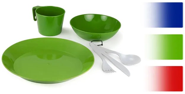 GSI Outdoors Cascadian Tableset pro 1 osobu modrý 340ml