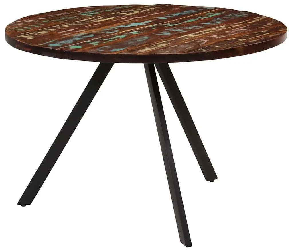 Jídelní stůl 110 x 75 cm masivní recyklované dřevo 338477
