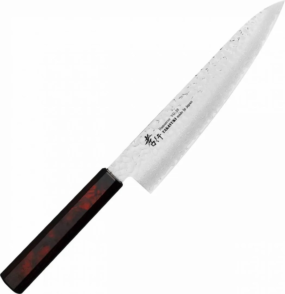 Sakai Takayuki Nanairo VG-10 Wine Japonský Nůž pro šéfkuchaře 21 cm