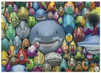 DINO Barevné rybičky / 1000 dílků / od 15 let