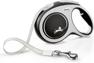 Flexi New Comfort L 5m/60kg černá / Vodítko