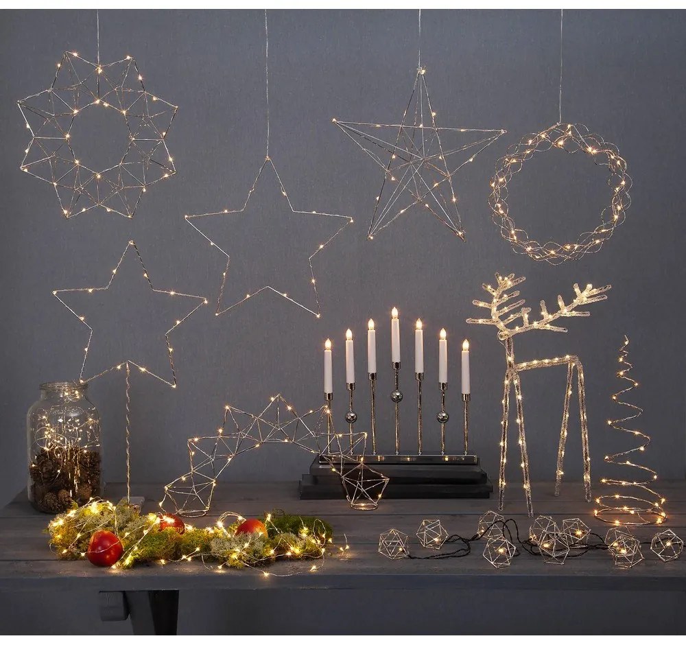 LED svícen do zásuvky (výška 37 cm) Gustavo – Star Trading