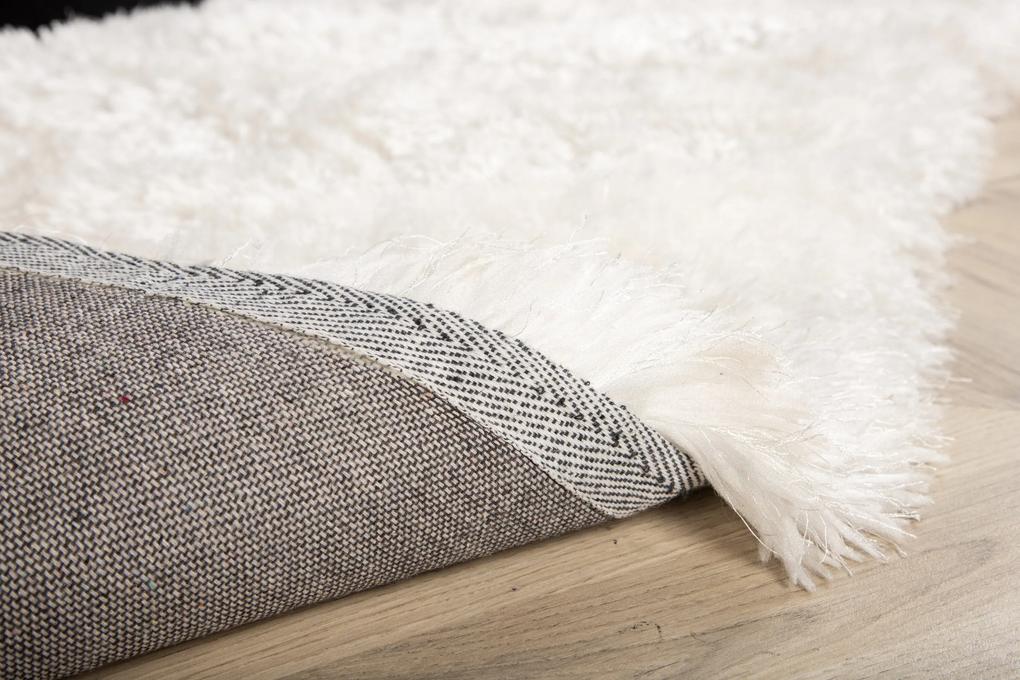 Obdélníkový koberec Grace, bílý, 230x160
