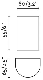 FARO 40538 - Nástěnné svítidlo SOLE 2xGU10/8W/230V bílá kulatý