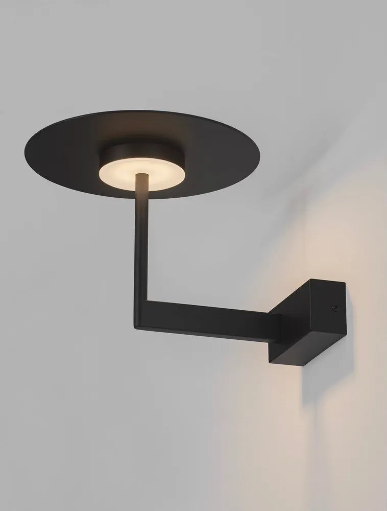 Matně černé hliníkové LED nástěnné svítidlo Tovi – Nova Luce