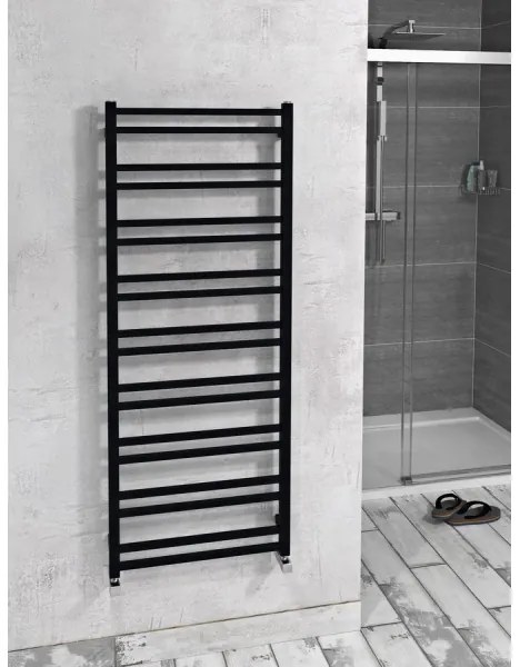 Sapho - Koupelnový radiátor METRO DOS 476W/230V 55x143 cm matná černá