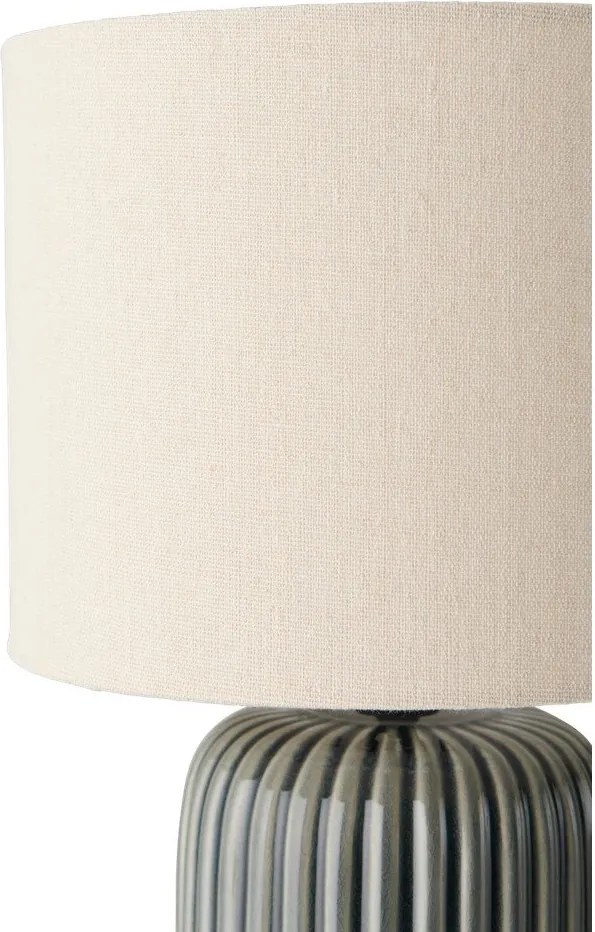 Šedá/béžová látková stolní lampa (výška 36 cm) Mizu – Ellos Home