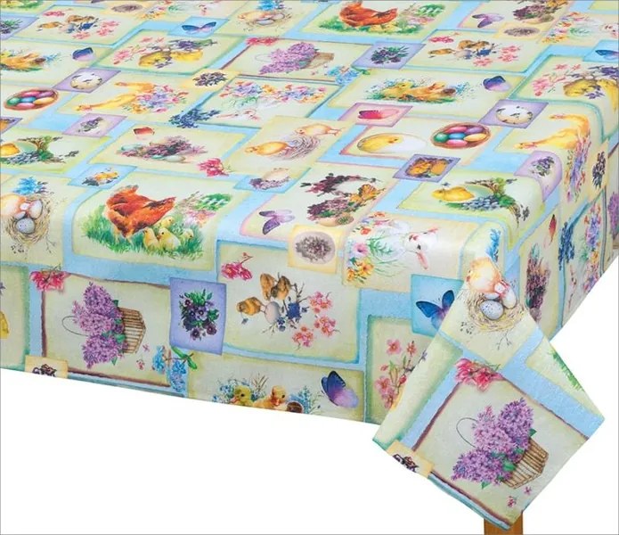 Bellatex Ubrus EMA Patchwork velikonoční rozměr 70x70 cm