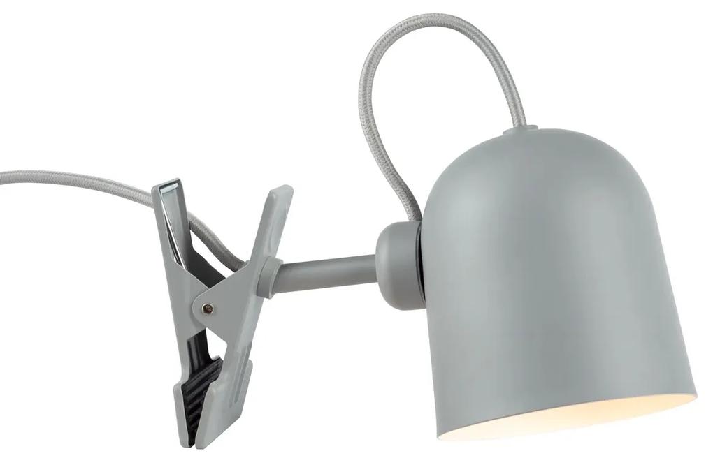 Nordlux Nástěnná lampička Angle s klipem Barva: Bílá/Světle šedá