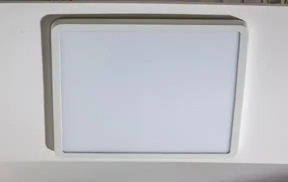 Bodové světlo Slim 22 Square 3000K Ip44 bílé do sádrokartonu