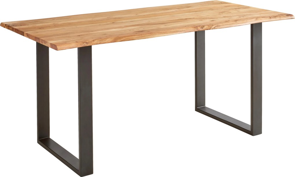 XXXLutz JÍDELNÍ STŮL, akácie, černá, barvy akácie, 180/90/76 cm P & B - Online Only jídelní stoly - 001630017104
