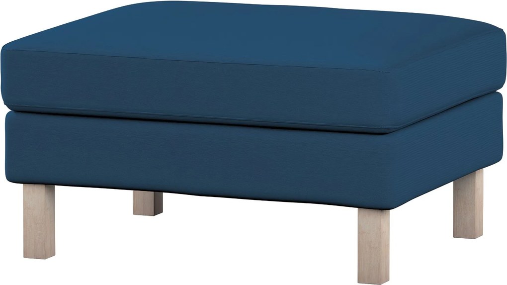 Potah na podnožku IKEA Karlstad barva tmavě modrá