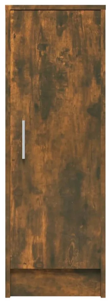 Botník kouřový dub 32 x 35 x 92 cm kompozitní dřevo - Default Title
