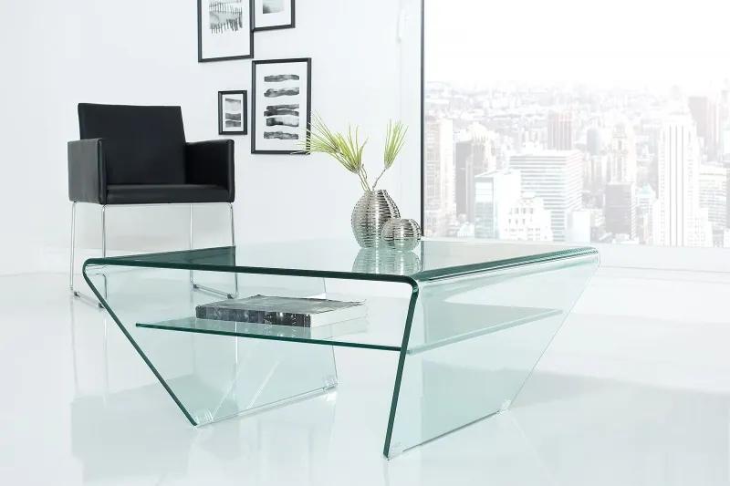 Noble Home Skleněný konferenční stolek Fantome