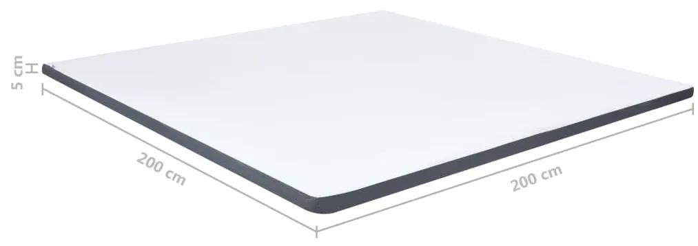 Vrchní matrace na postel boxspring 200 x 200 x 5 cm,  288217