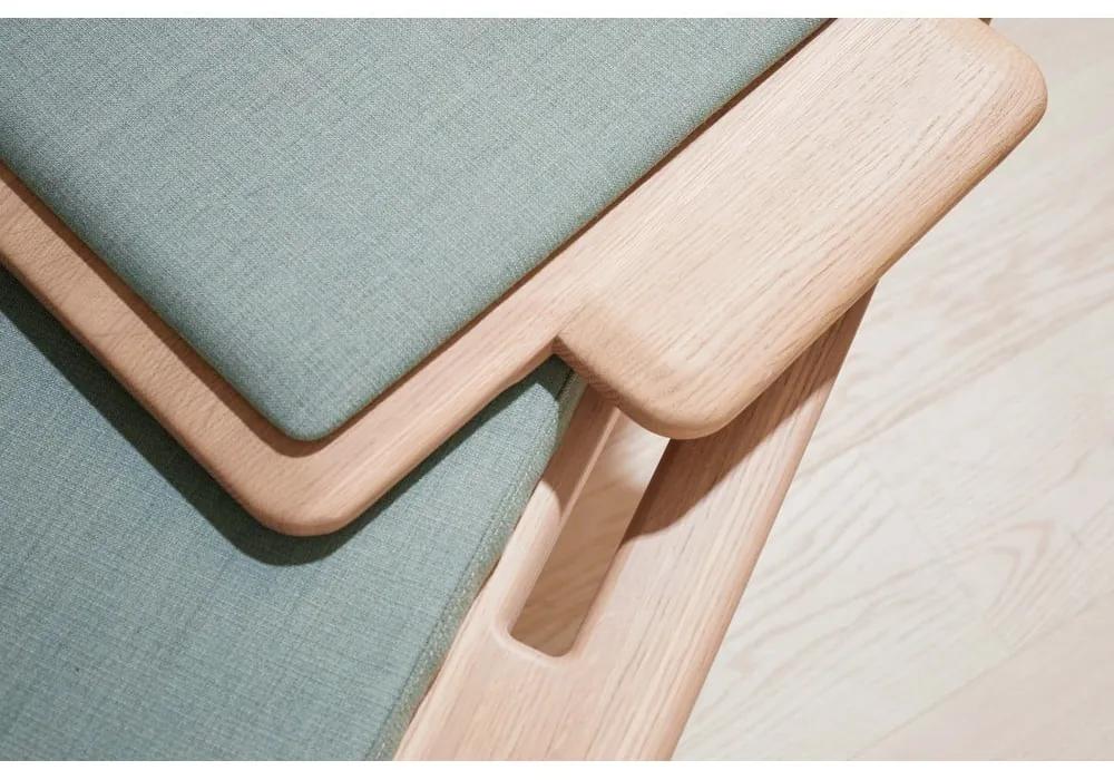 Světle zelená vlněná lavice Elba - Hammel Furniture