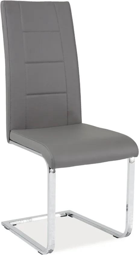 Casarredo Jídelní čalouněná židle H-629 šedá