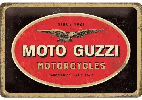 Postershop Plechová cedule: Moto Guzzi - 30x20 cm