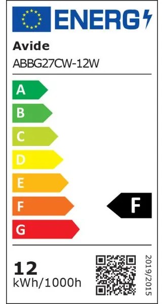 Prémiová LED žárovka E27 12W 1160lm studená, ekv. 81W