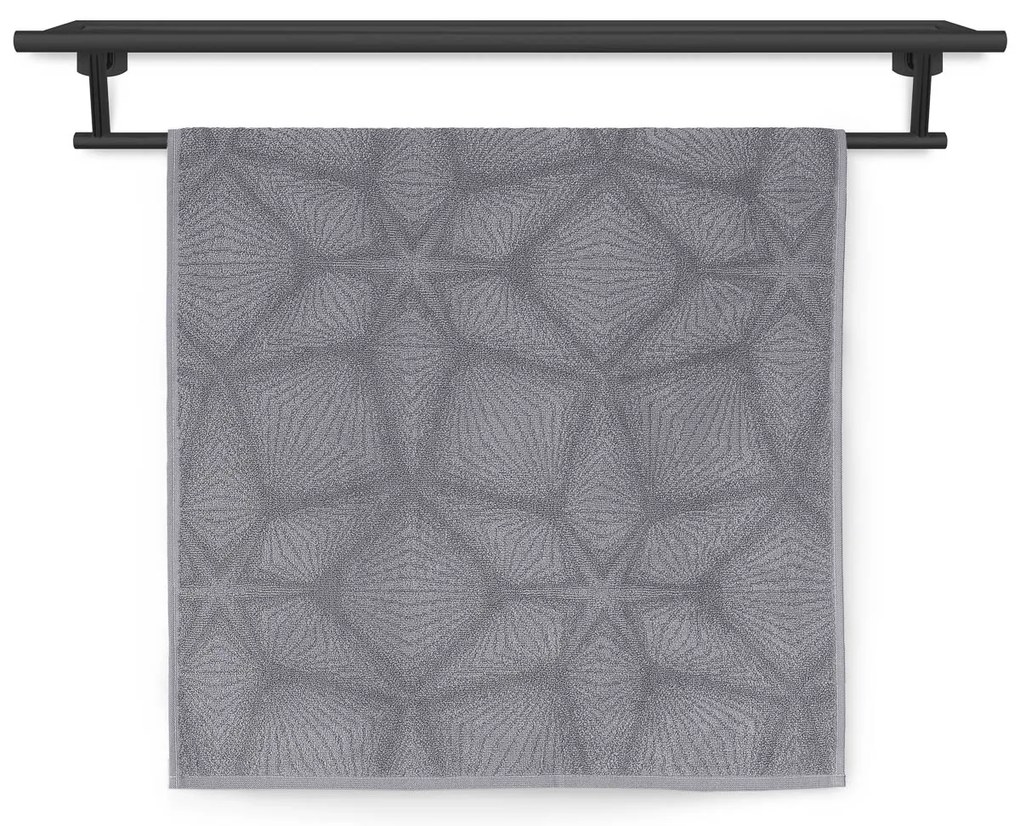 Ručník Veba GRAND 500 Crystal kamenná šedá Velikost: 50x100 cm