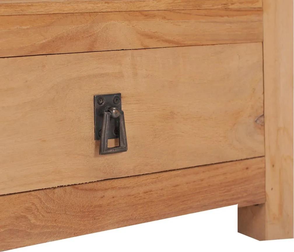 vidaXL Noční stolek 40 x 30 x 50 cm masivní teakové dřevo [287228]