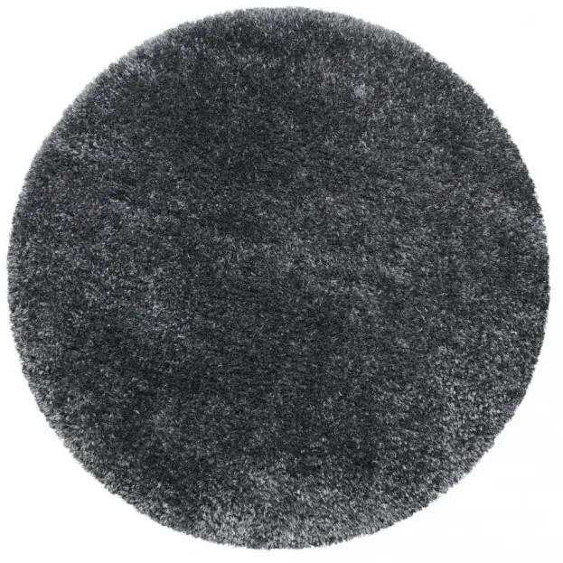 Vopi | Kusový koberec Brilliant shaggy 4200 grey - 80 x 250 cm
