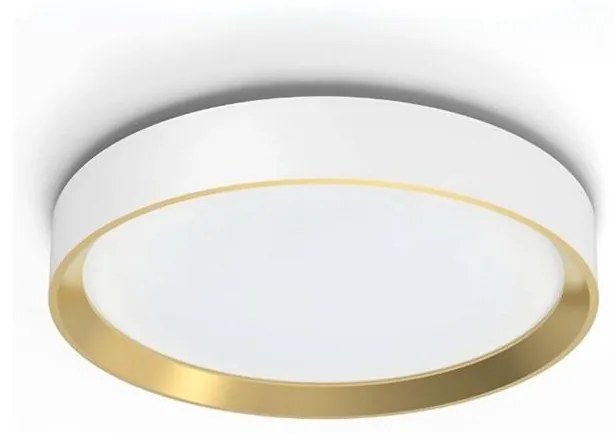 Philips Hanno stropní svítidlo LED 24W 2800lm 4000K SceneSwitch CRI80 38cm kulaté IP20, bílá/zlatá