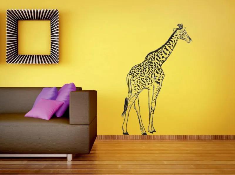 Samolepka na zeď- Žirafa