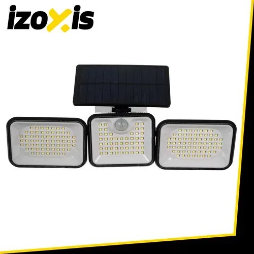 Solární lampa 180 LED se soumrakovým a pohybovým senzorem