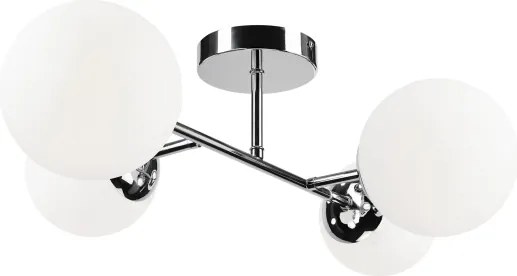 Brilagi - Přisazený lustr MALONY 4xE14/20W/230V lesklý chrom
