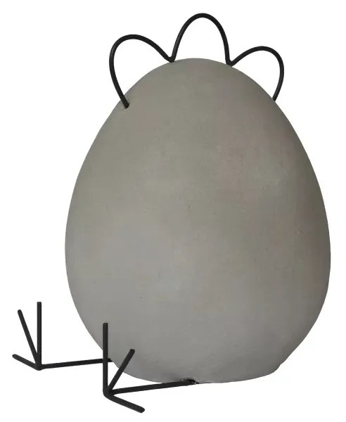 Velikonoční dekorace Heavy Hen Concrete 16 cm DBKD