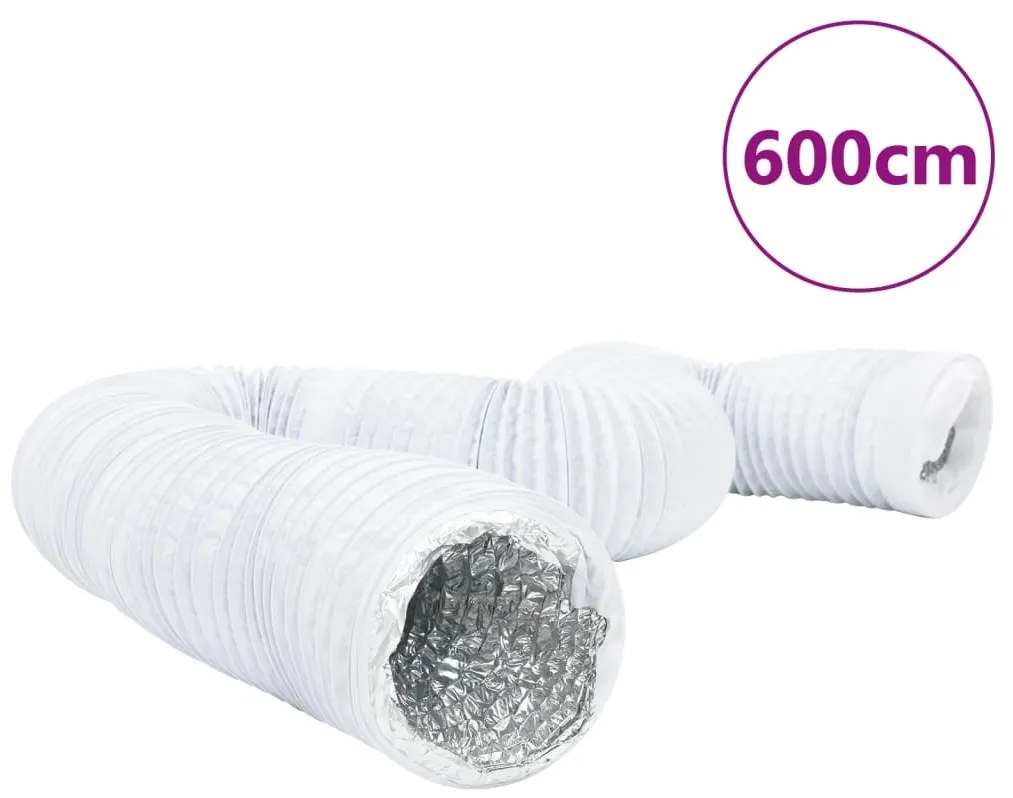 Ventilační potrubí hliník a PVC 6 m Ø 10 cm