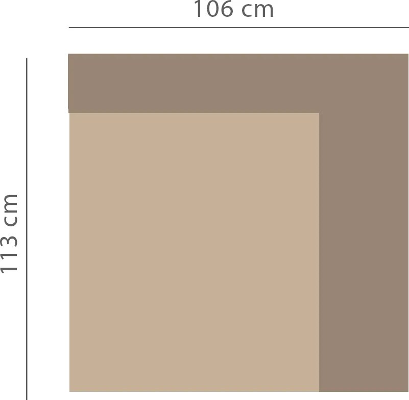ZURICH 1A | pravý jednosed s područkou | bez fukce | 106 cm | VÝBĚR TKANIN