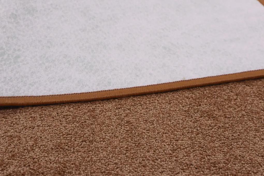 Vopi koberce Kusový koberec Capri měděný čtverec - 250x250 cm