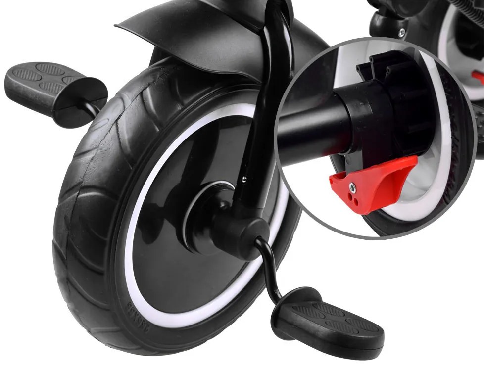 Dětská tříkolka Tiny Bike 3v1 s otočnou střechou