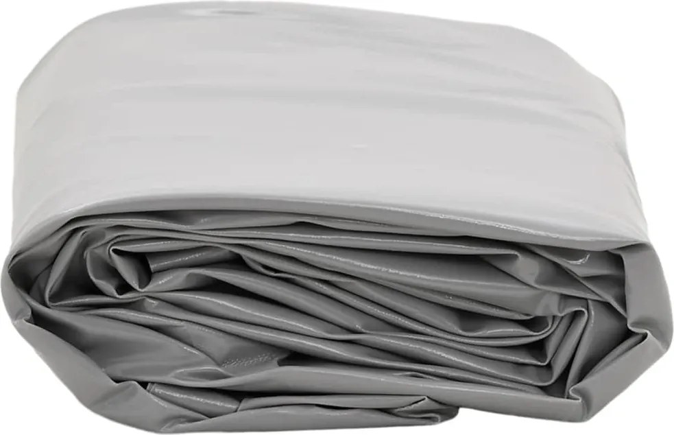 Plachta šedá 5 x 8 m 650 g/m² 156049
