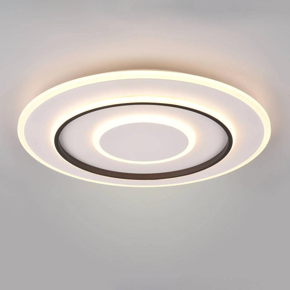 LED stropní svítidlo Jora kulaté s dálkovým ovládáním, Ø 60 cm