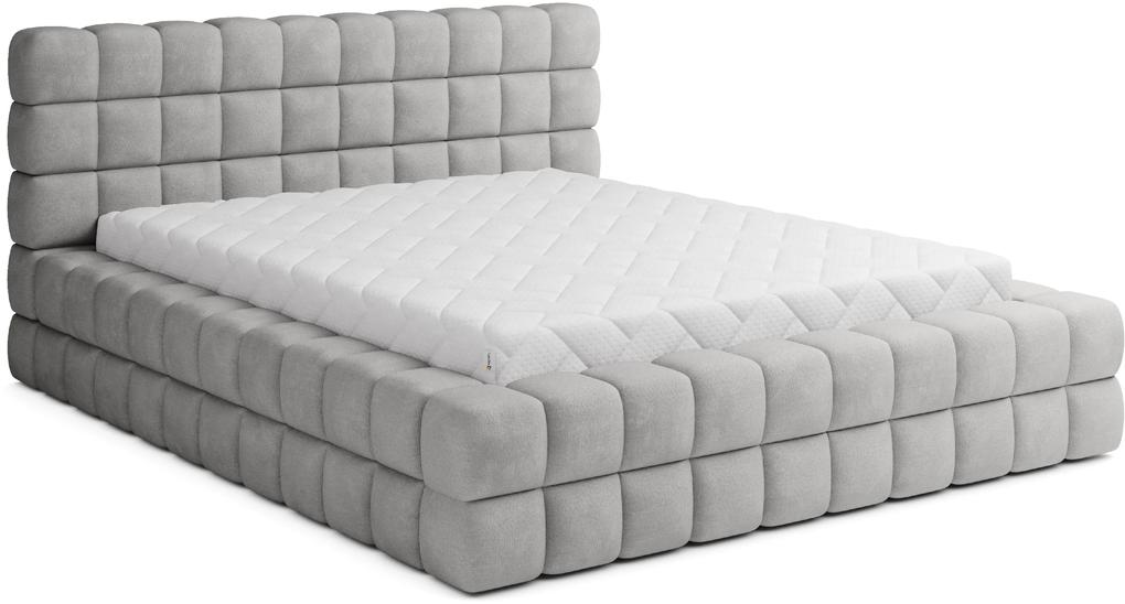 Eltap Čalouněná postel Dizzle Materiál a barva potahu: Royal 01 - bílá, Rozměry (cm): 160x200