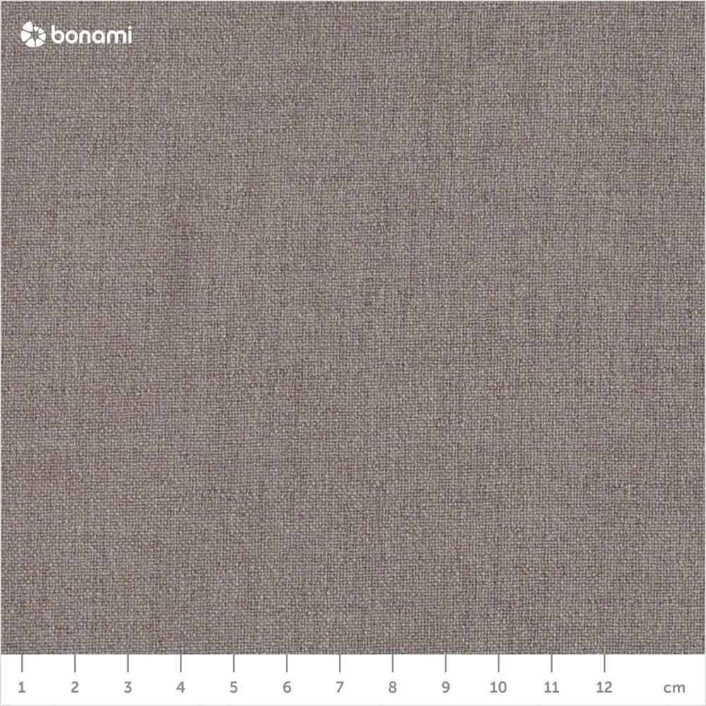 Taupe čalouněná dvoulůžková postel s úložným prostorem s roštem 160x200 cm Mattis - II. jakost – Meise Möbel