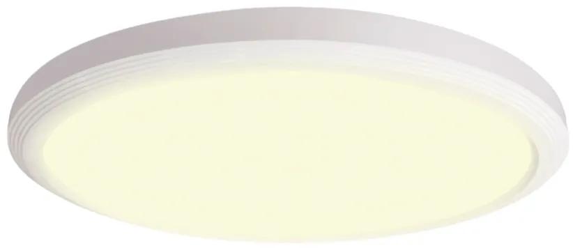 OnaDnes -20% Bílé plastové stropní světlo Halo Design Ultra 30 cm